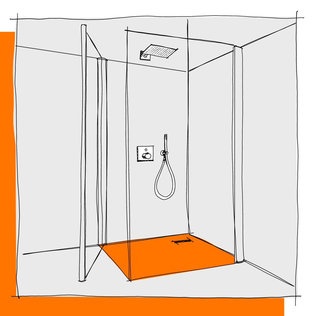 Bodenebene Dusche - Inhaus Handels GmbH